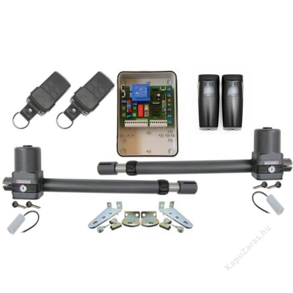 Proteco KIT Leader 3 FULL kétszárnyú kapunyitó szett - KapuZaras.hu