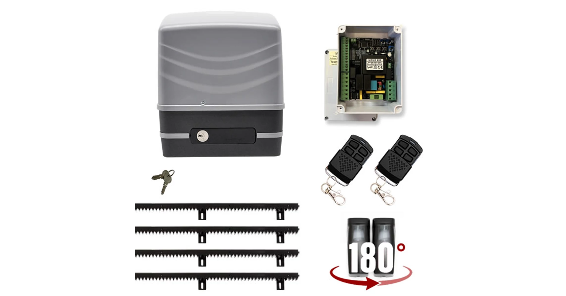 gatePRO S600 PRO toló és úszókapu szett - KapuZaras.hu